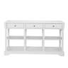 Winston Porter Console Sofa Table With Ample Storage And 3 Drawers & Reviews | Wayfair